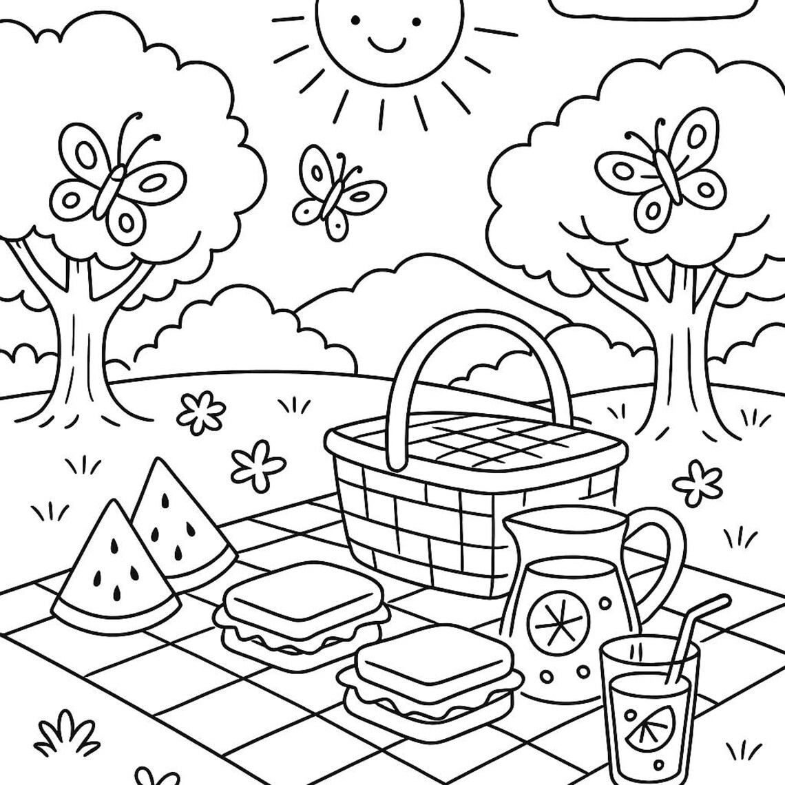 Summer Coloring Book – Printable PDF | Fun Coloring Pages for Kids ...