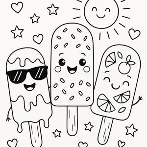 Summer Coloring Book – Printable PDF | Fun Coloring Pages for Kids ...