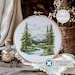 Forest Cross Stitch Pattern, Woodland Cross Stitch Pattern, Cross ...
