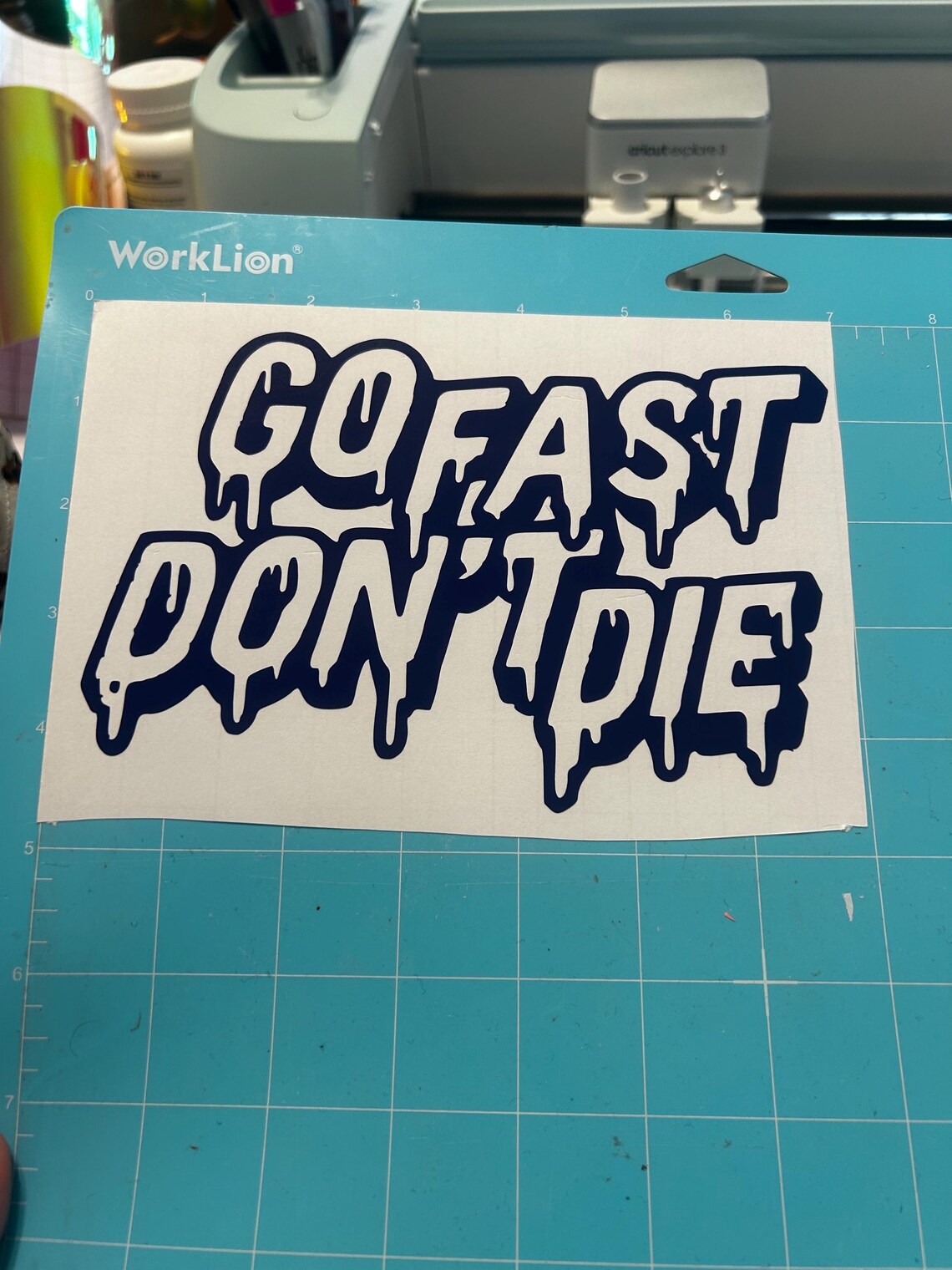Go Fast Don’t Die Car / Truck Decals, Go Fast Decals, Truck Decals ...