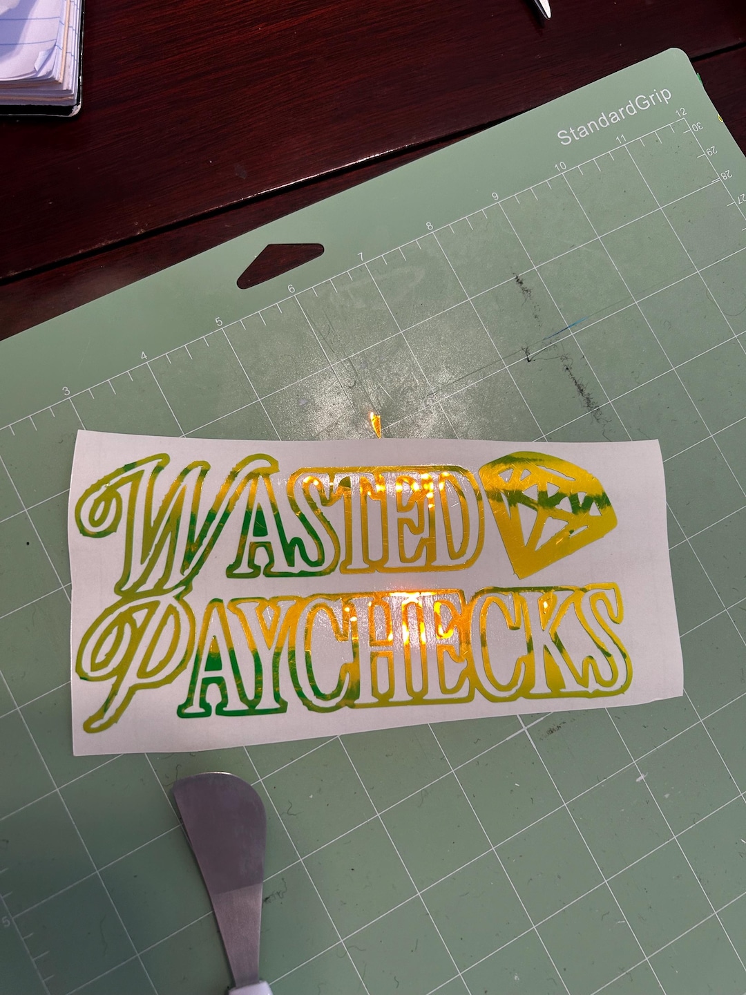 Wasted Paychecks Truck Decals, Truck Club Decal,truck Decals, Blue ...