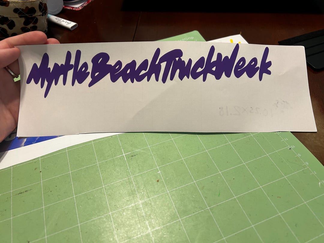 Myrtle Beach Truck Week Truck Decals, Truck Club Decal,truck Decals ...