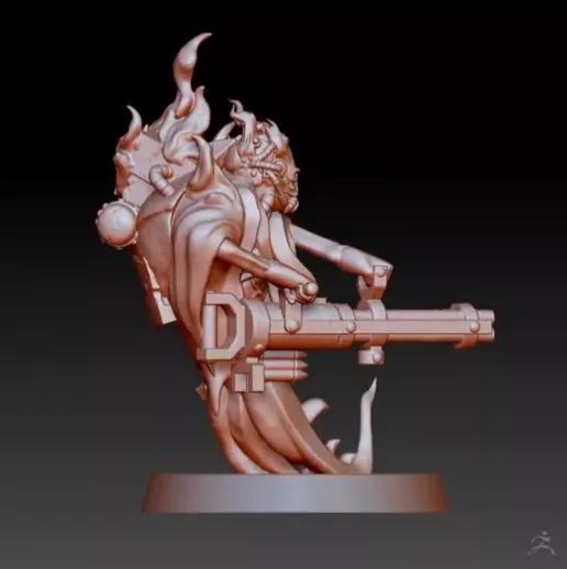 Heavy Infantry (machine Gun) - Heretic Ghosts - Compatible for Grimdark ...