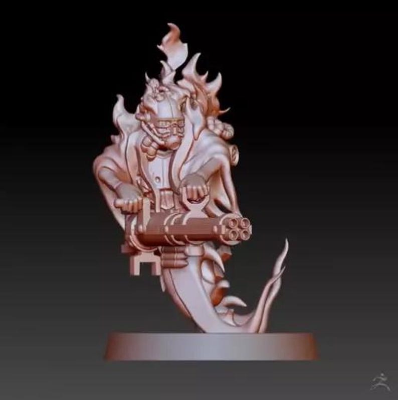 Heavy Infantry (machine Gun) - Heretic Ghosts - Compatible for Grimdark ...