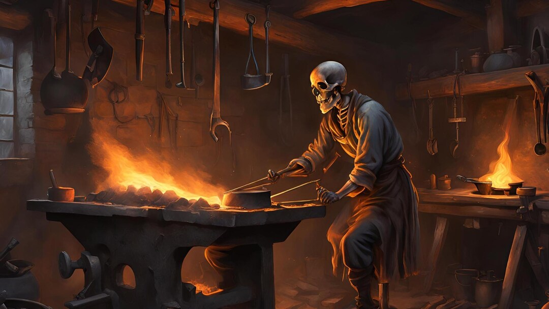 Desktop Wallpaper Blacksmith - Etsy
