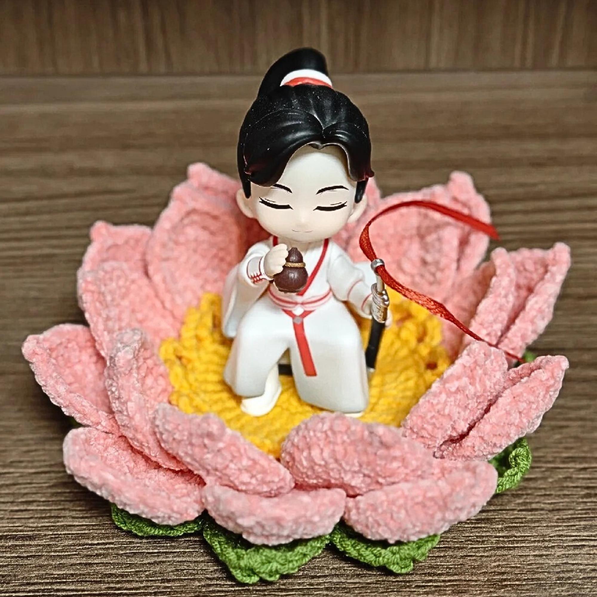 Lotus Flower Crochet Pattern, Flower Crochet Pattern, Instructions in ...