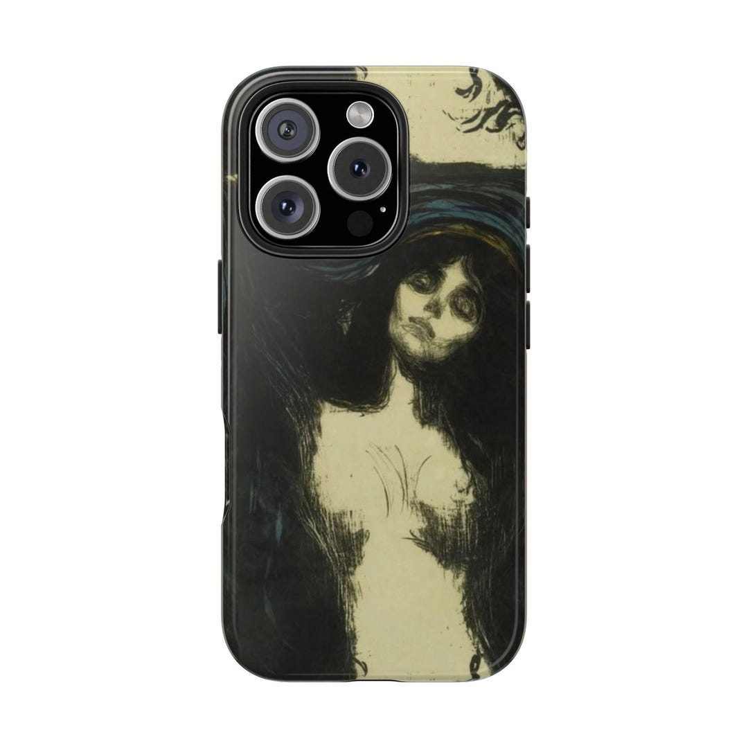 Edvard Munch Madonna Art Lovers Tough Phone Cases, iPhone 15 Pro Cases ...