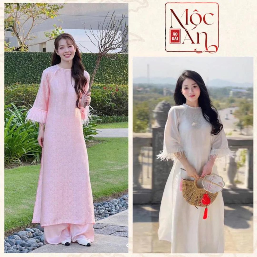 Pre-made Ao Dai Viet Nam - Premium Brocade Ao Dai – Brocade Ao Dai ...