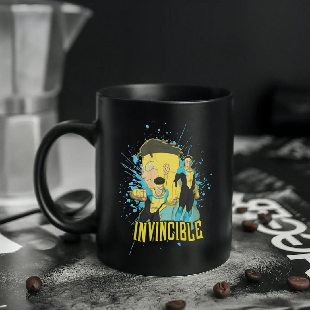 Invincible Mark Superhero Mug, Superhero Costume Mug, Comic Book Fan ...