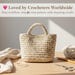 Crochet Purse & Handbag Pattern PDF | Beginner Tote Crochet Tutorial ...