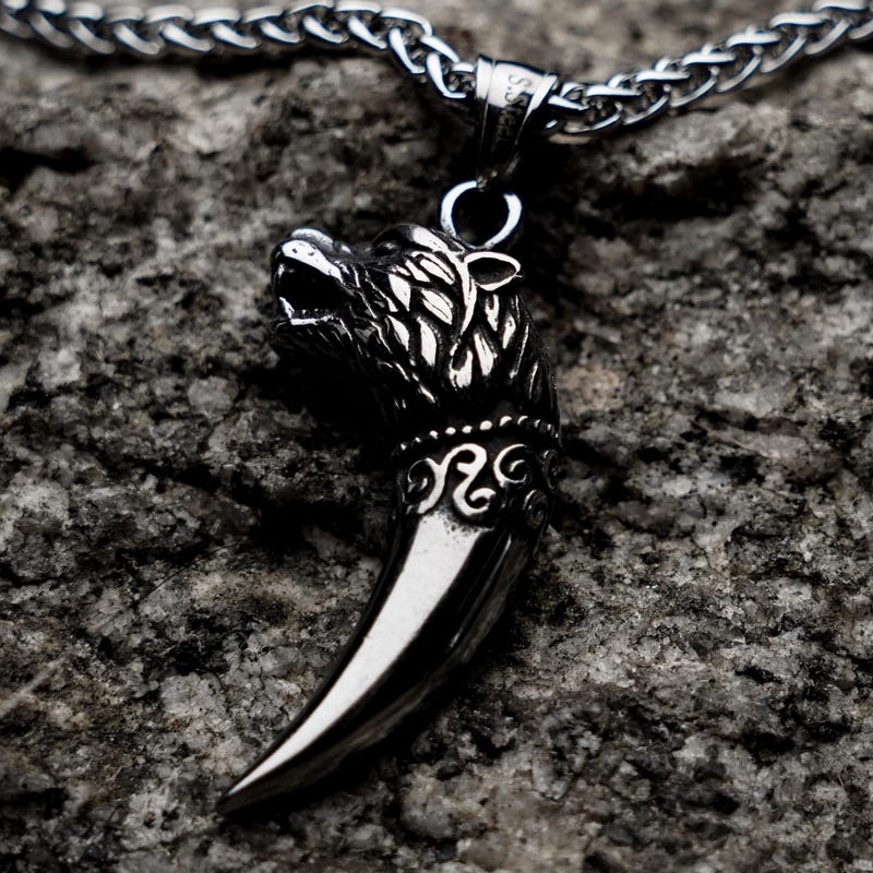 Nordic Tooth Necklace - Etsy UK