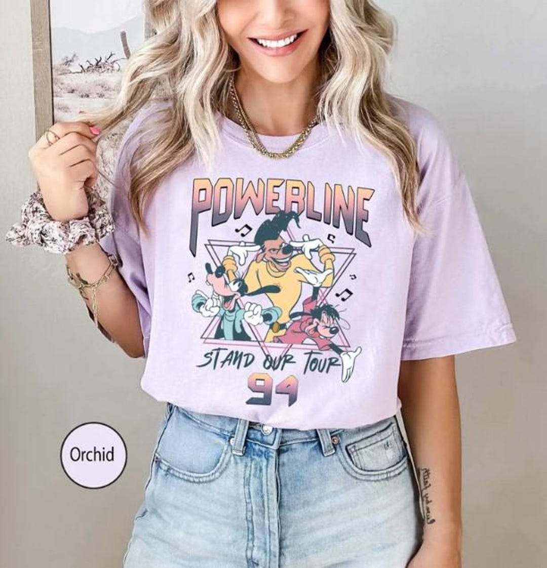 Retro 90s Goofy Movie Comfort Colors PNG Max Goofy Roxanne Powerline ...