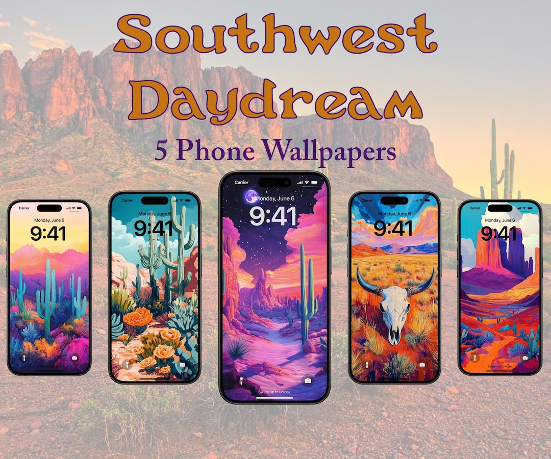 Vibrant Desert Phone Wallpapers Collection, Phone Backgrounds Iphone ...