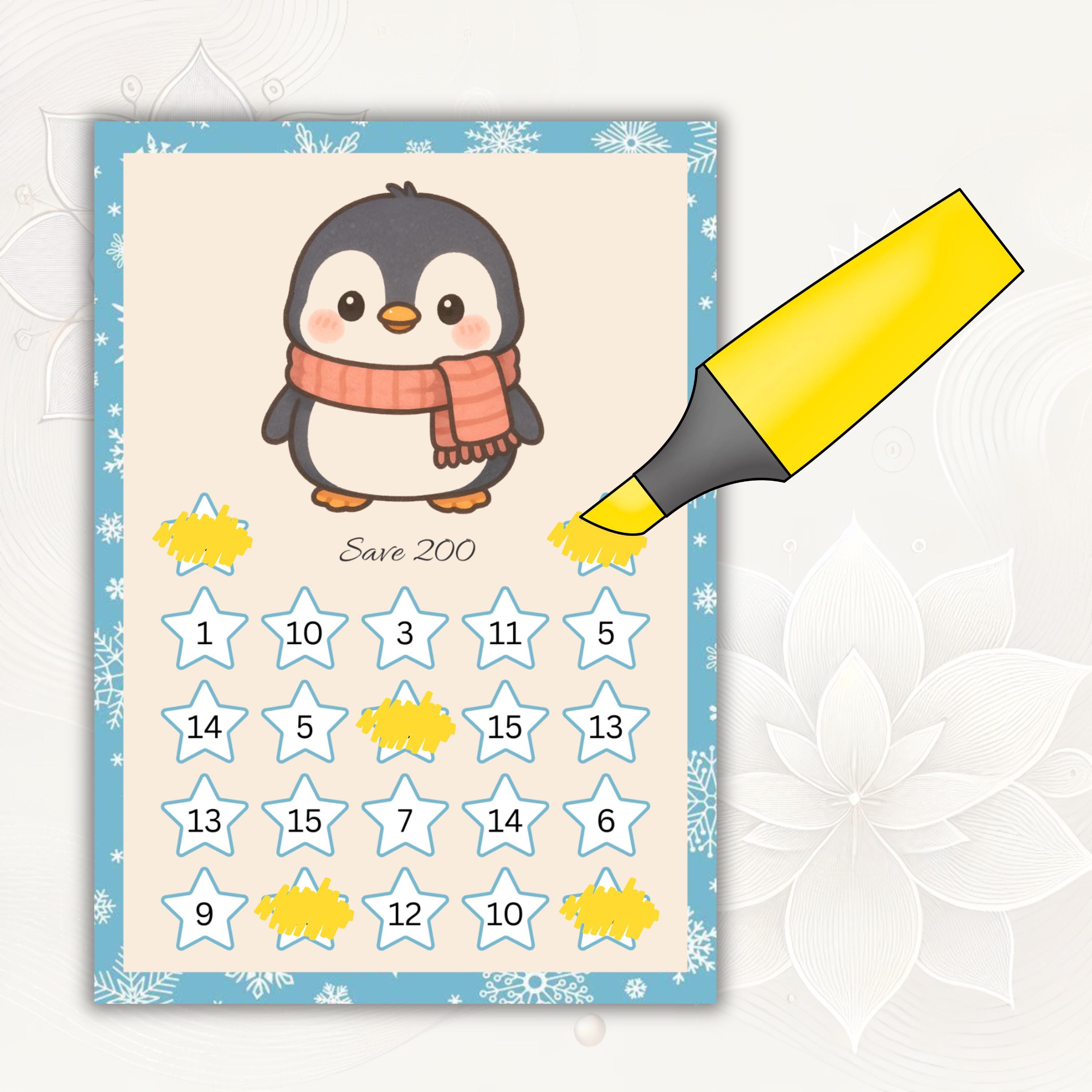 Kawaii Savings Challenge Bundle | Printable Savings | Cute Animals ...
