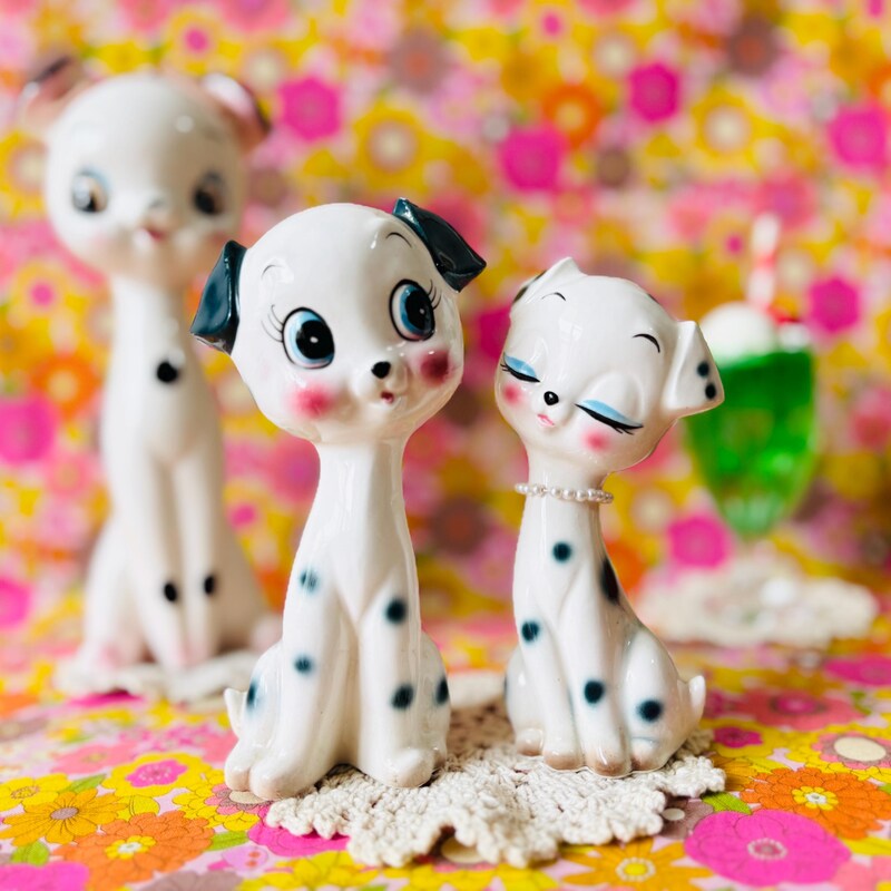 Kitsch Dog Figurine - Etsy