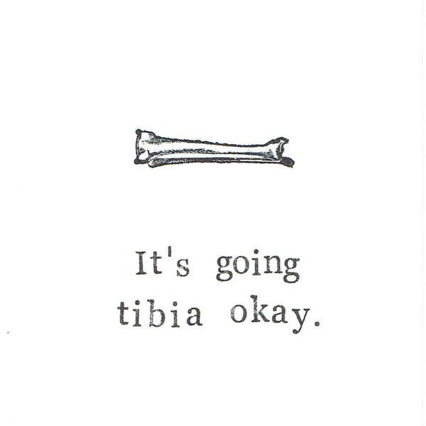 Broken Leg Card - Etsy