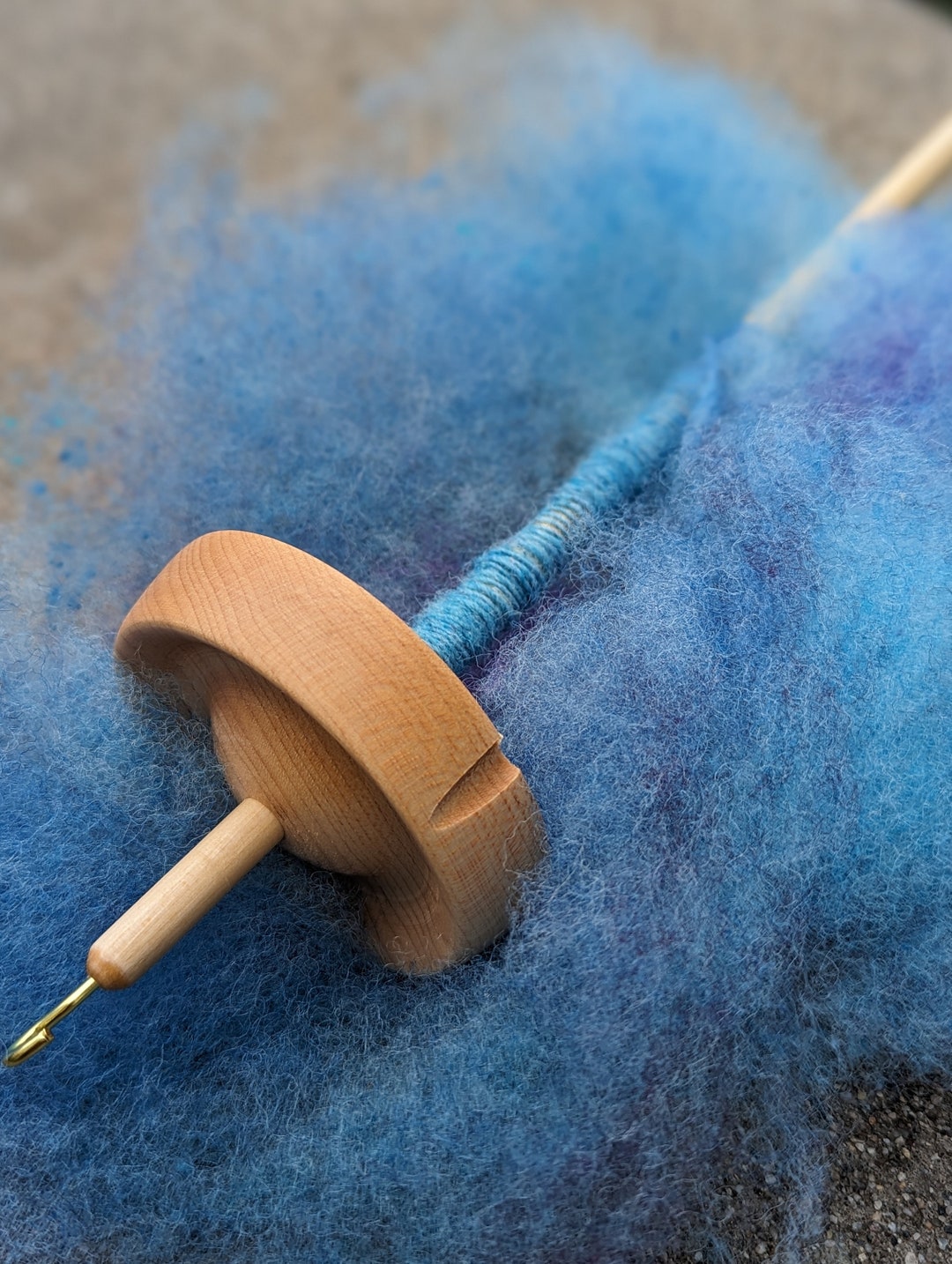 Hi-lo Spindle Schacht, Handspindle for Wool Spinning, Drop Spindle for ...