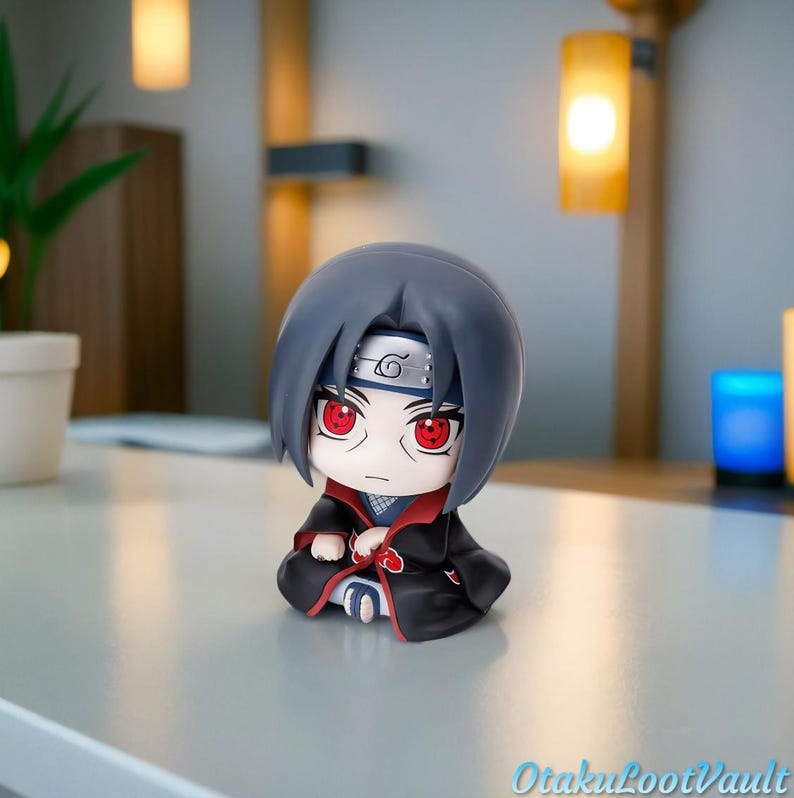 Handmade Shinobi Anime Character Mini Figures 10cm Japanese Gift ...