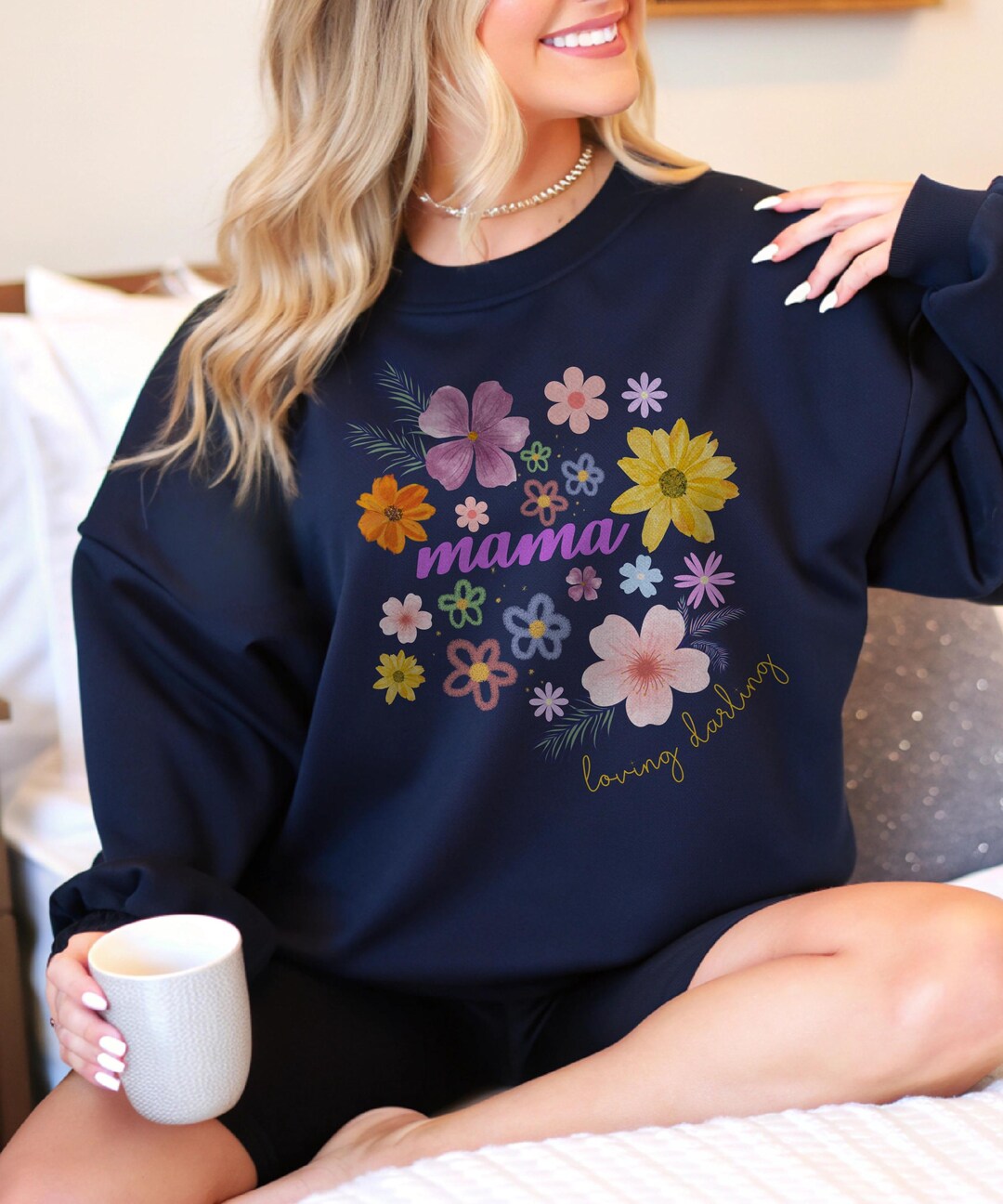 Mommy and Me Flower Outfits/ Mama Flower & Baby Flower Matching Set ...