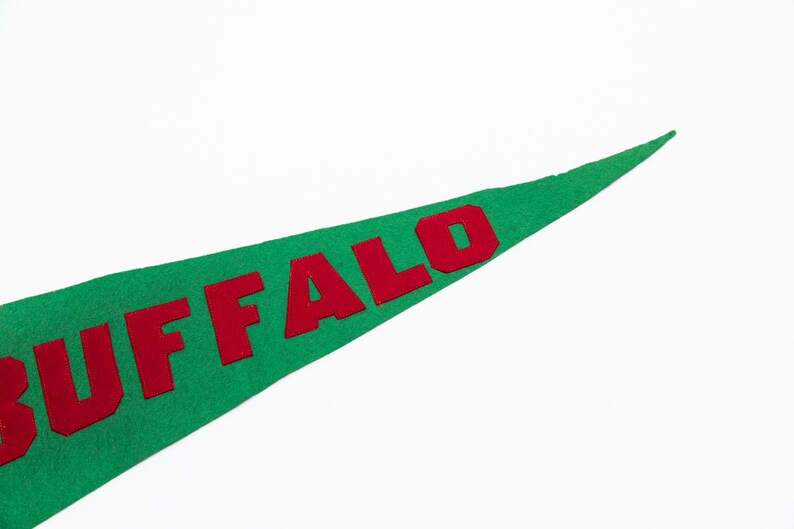 Early Vintage Buffalo New York Souvenir Felt Pennant - Etsy