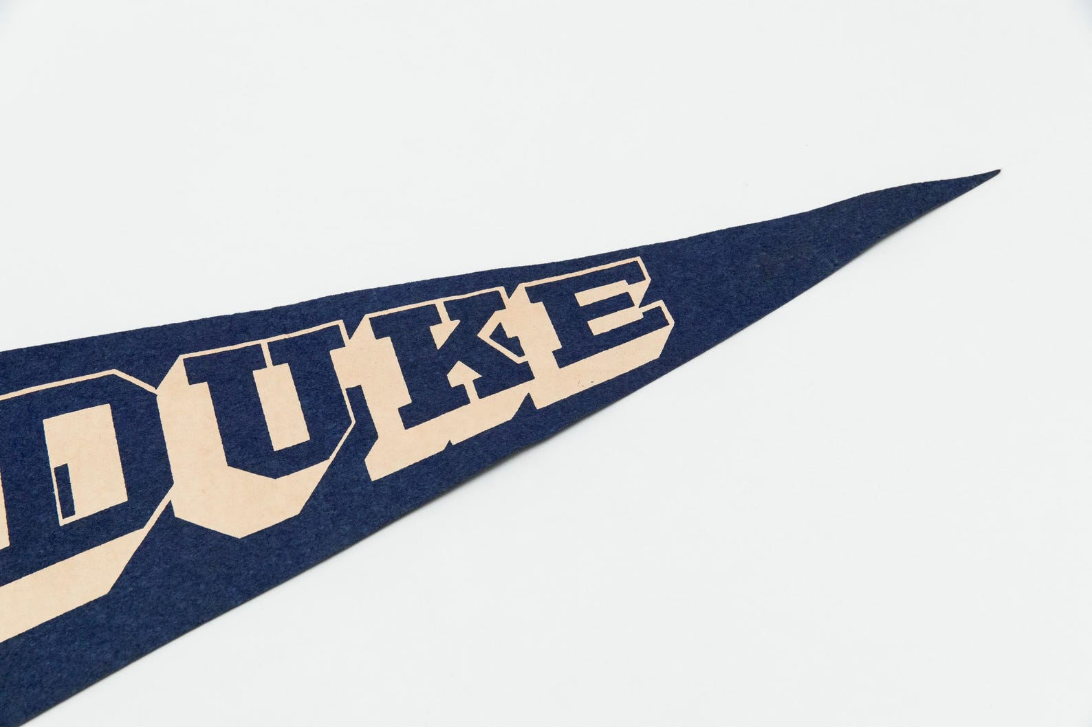 Large Vintage Duke University Souvenir Felt Pennant - Etsy