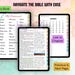 All-in-one ASV Digital Bible Study Planner in Pink, Hyperlinked PDF for ...