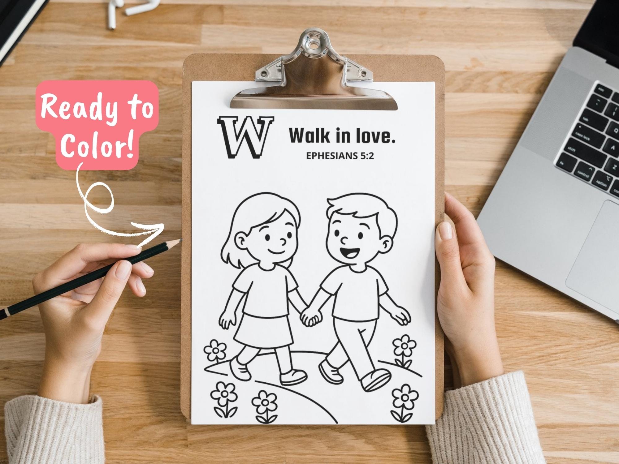 ABC Bible Coloring Book for Kids - 26 Christian Verses A-Z, Printable ...