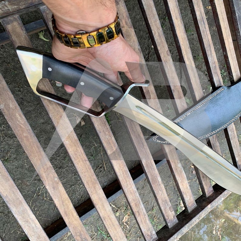 24" Beautiful Custom Handmade High Carbon Steel Short Sword With ...