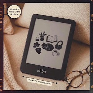 Cozy Day Kobo Screensaver, Kobo Lockscreen | Boox 6" and 7" Compatible ...