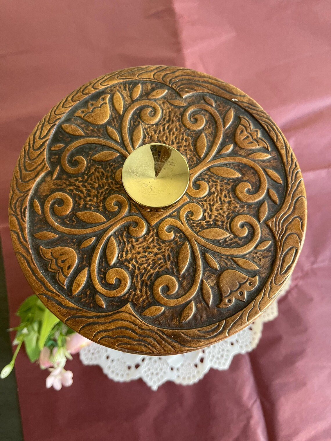 Treasure Craft Vintage Cookies Jar - Handmade Ceramic Cookies Jar ...