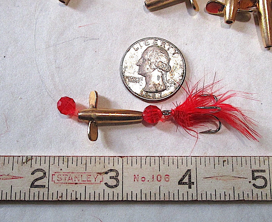 F186 Old Stock Vintage Devon Fishing Lure Making Kit Bodies | Etsy