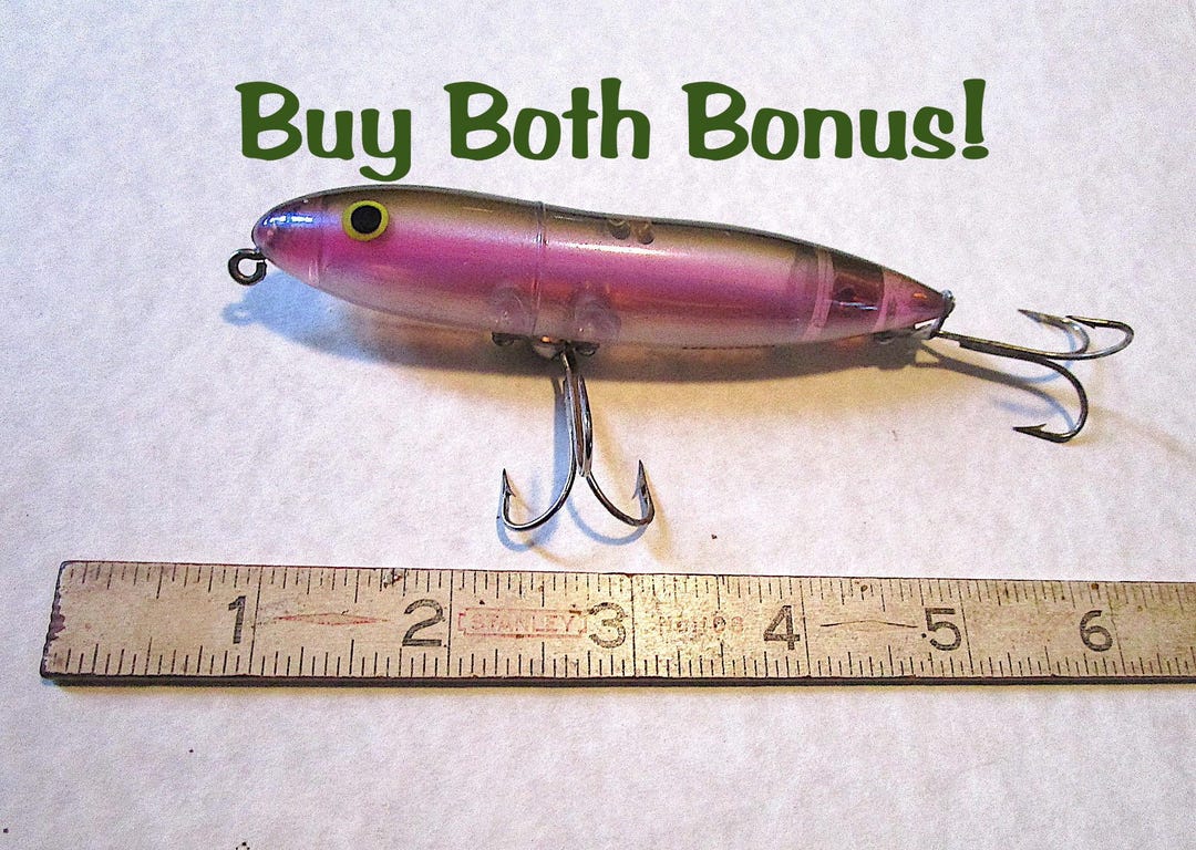WAS 56! TU50 New Price! RARE Color Heddon “swayback” Zara Spook Old ...