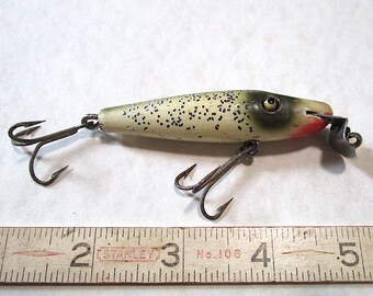 Vintage Creek Chub Pop N Dunk 6300 Series Wooden Fishing Lure - Etsy