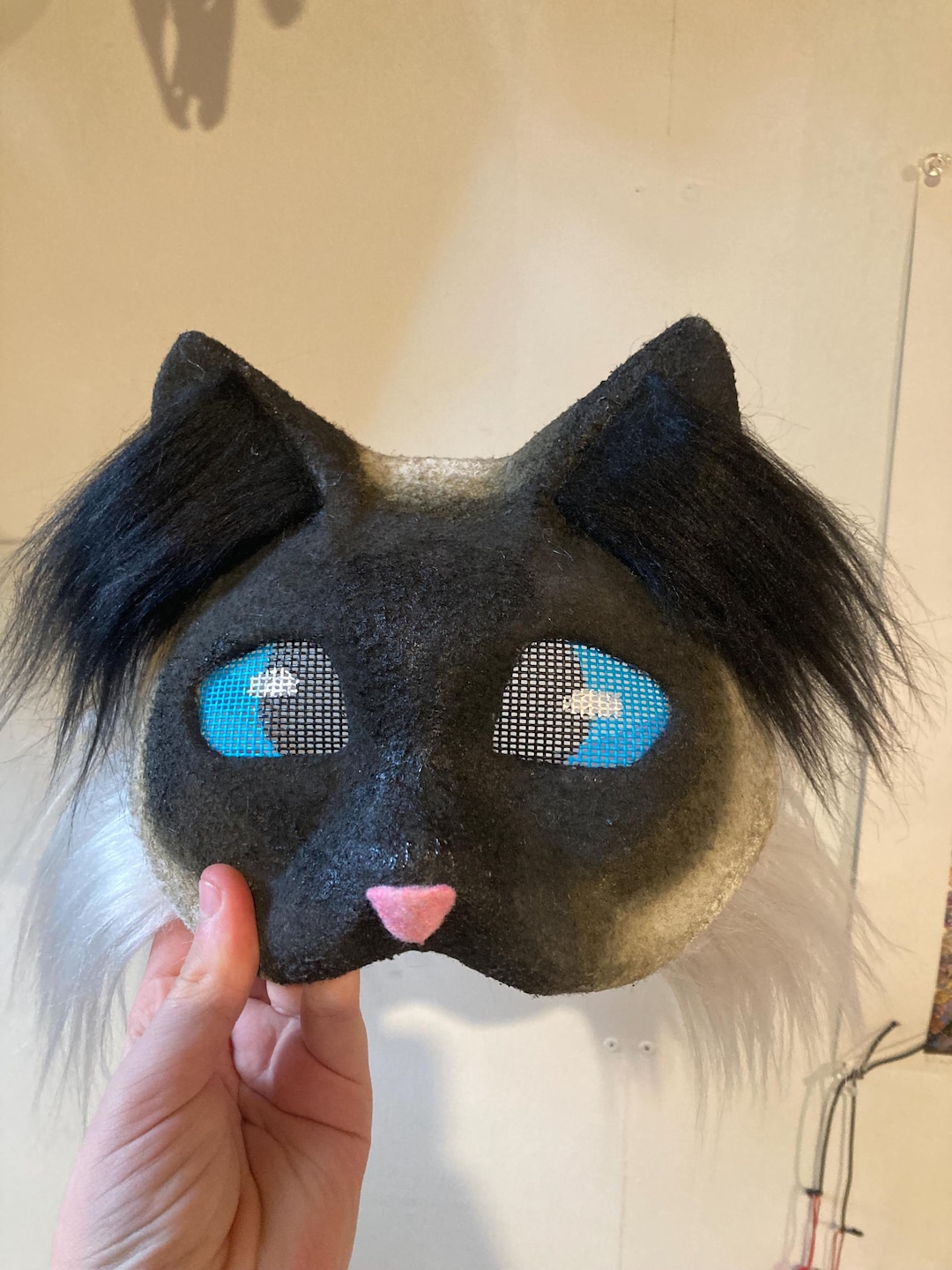 Siamese Cat Mask - Etsy