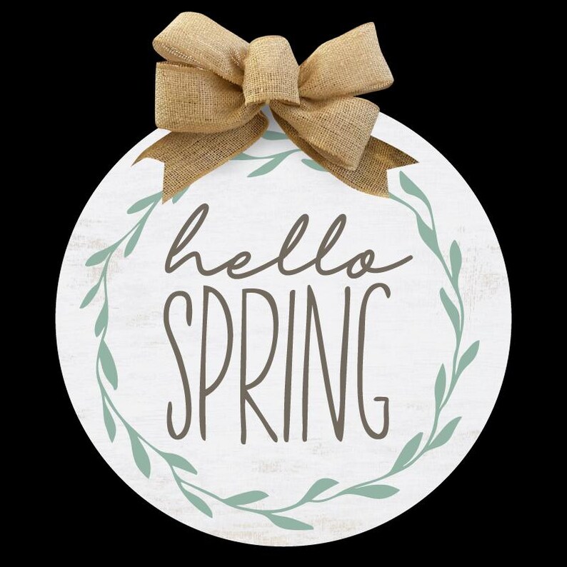 Spring Bee Farmhouse Door Hanger SVG Bundle (digital Download) - Etsy