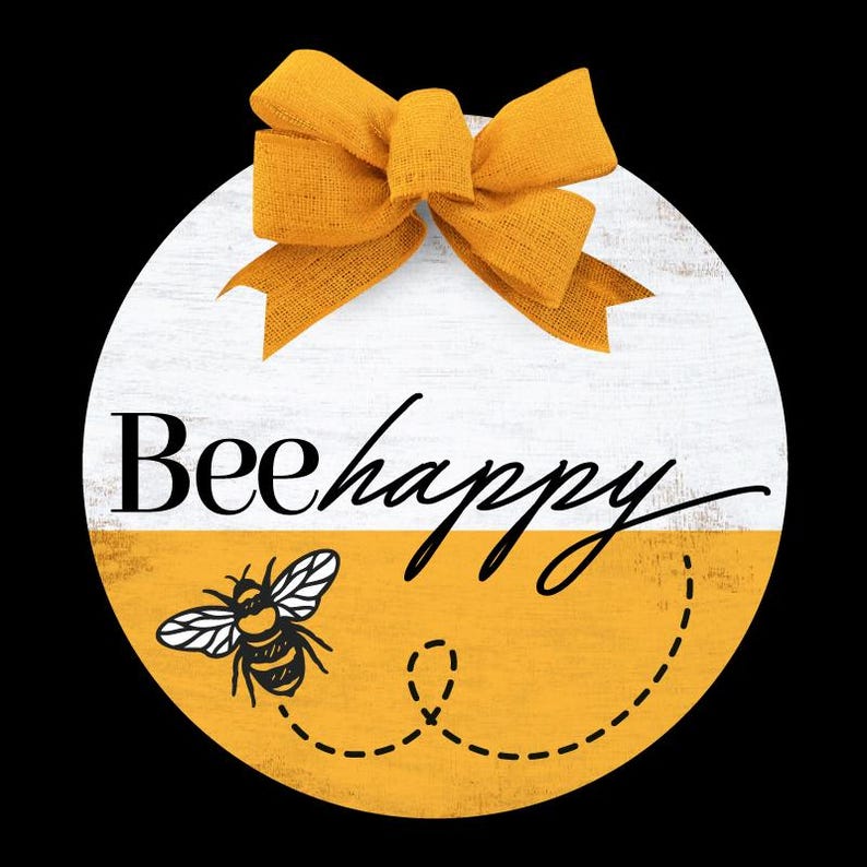 Spring Bee Farmhouse Door Hanger SVG Bundle (digital Download) - Etsy