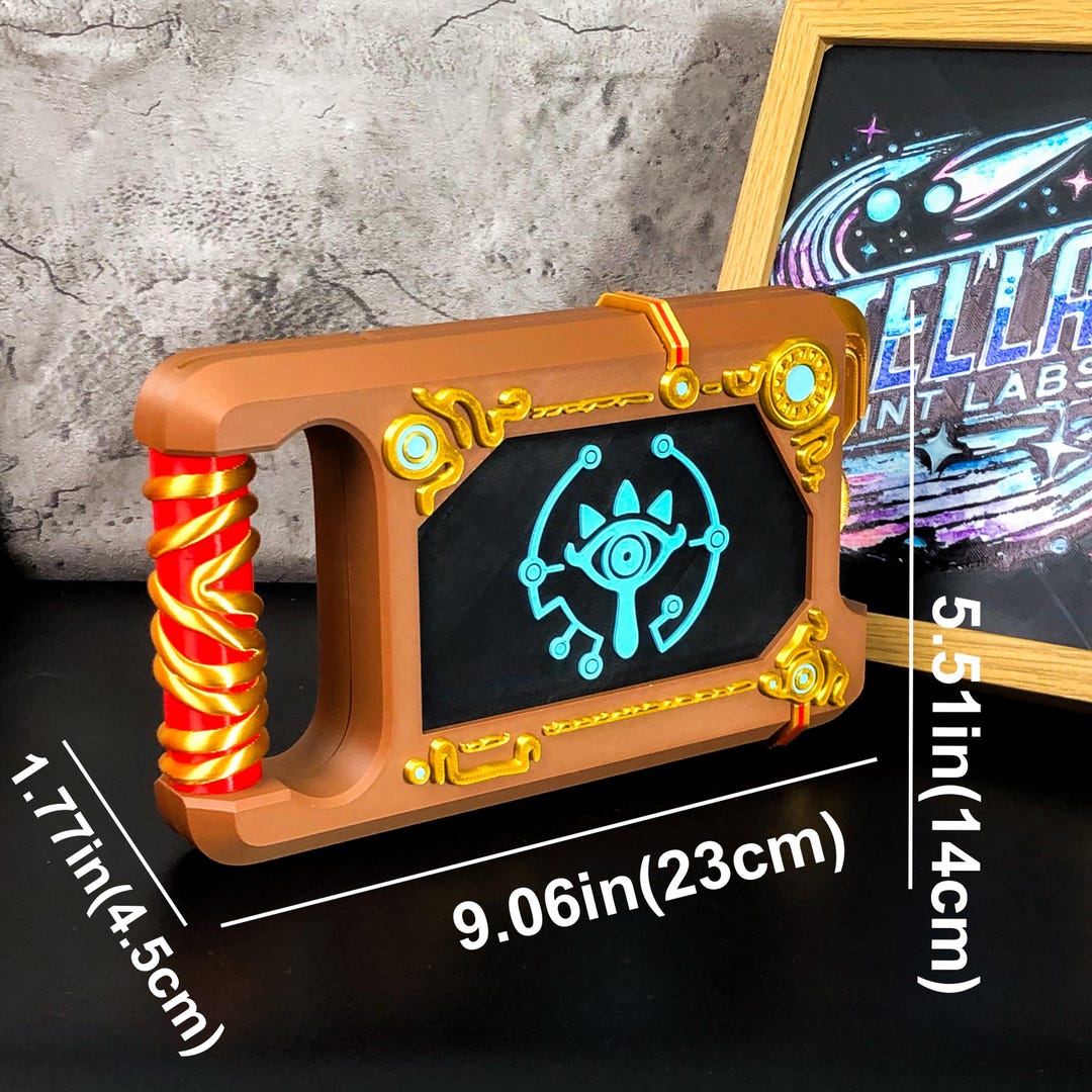 Legend of Zelda Sheikah Slate Cosplay Prop 3D Printed Replica Hand ...