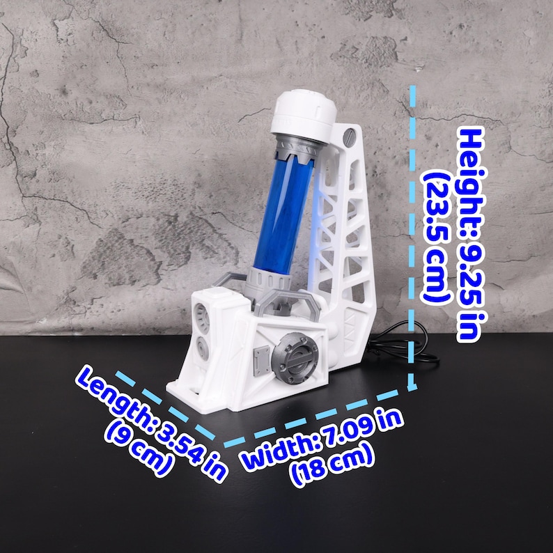 Resident Evil Virus Tube Ambient Lamp USB Powered Biohazard Light 3D ...