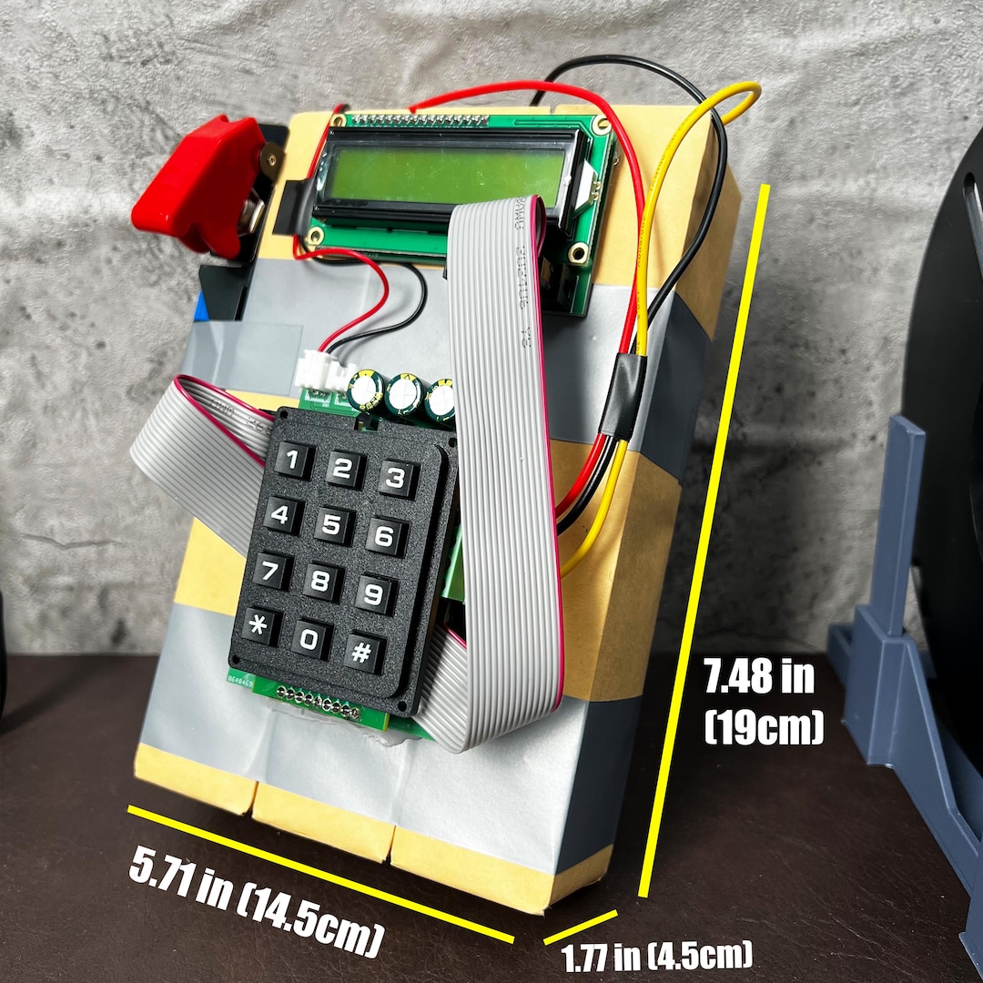 CS:GO C4 Bomb Timer Replica Airsoft Game Prop Realistic Sound CS2 ...