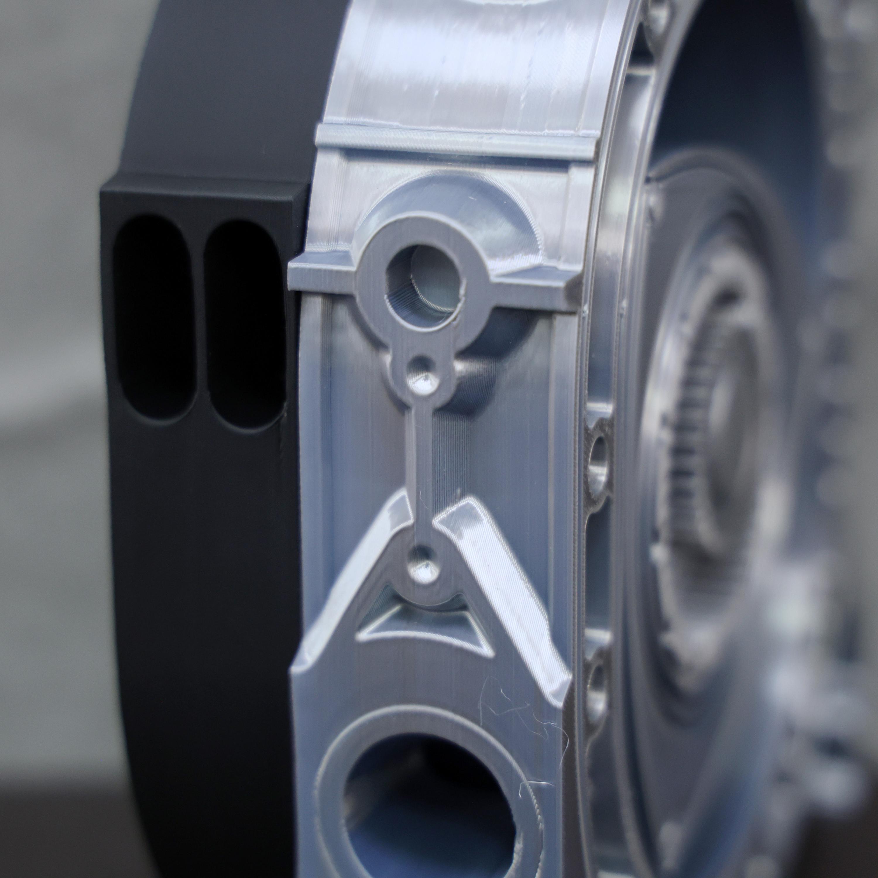 Wankel Engine 3D Model USB Powered Moving 3D Printed Engine Office ...