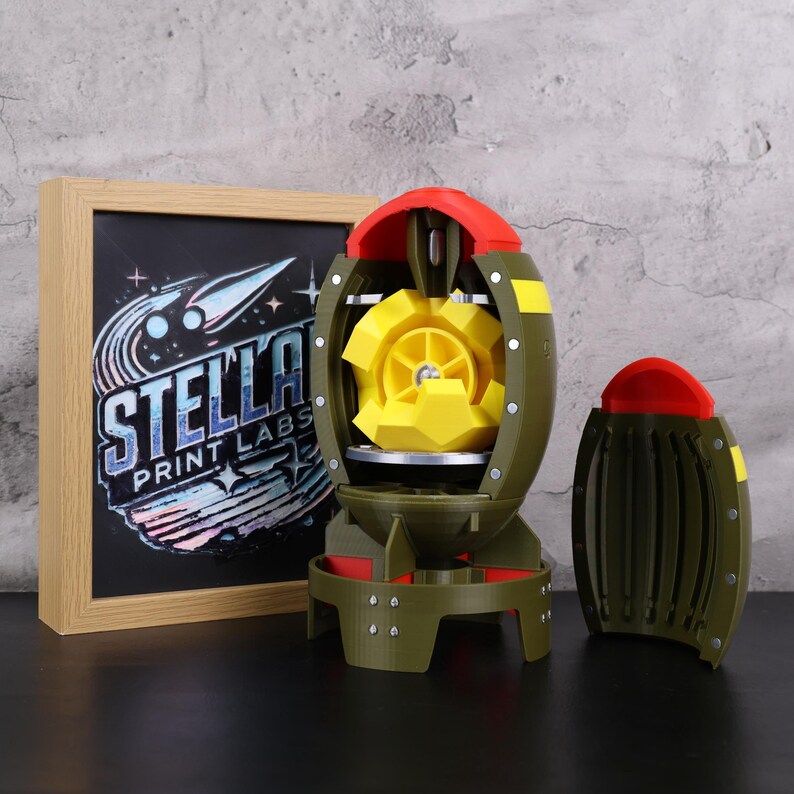 Mini Radiation-inspired Nuclear Bomb Model With Magnetic Opening Shell ...