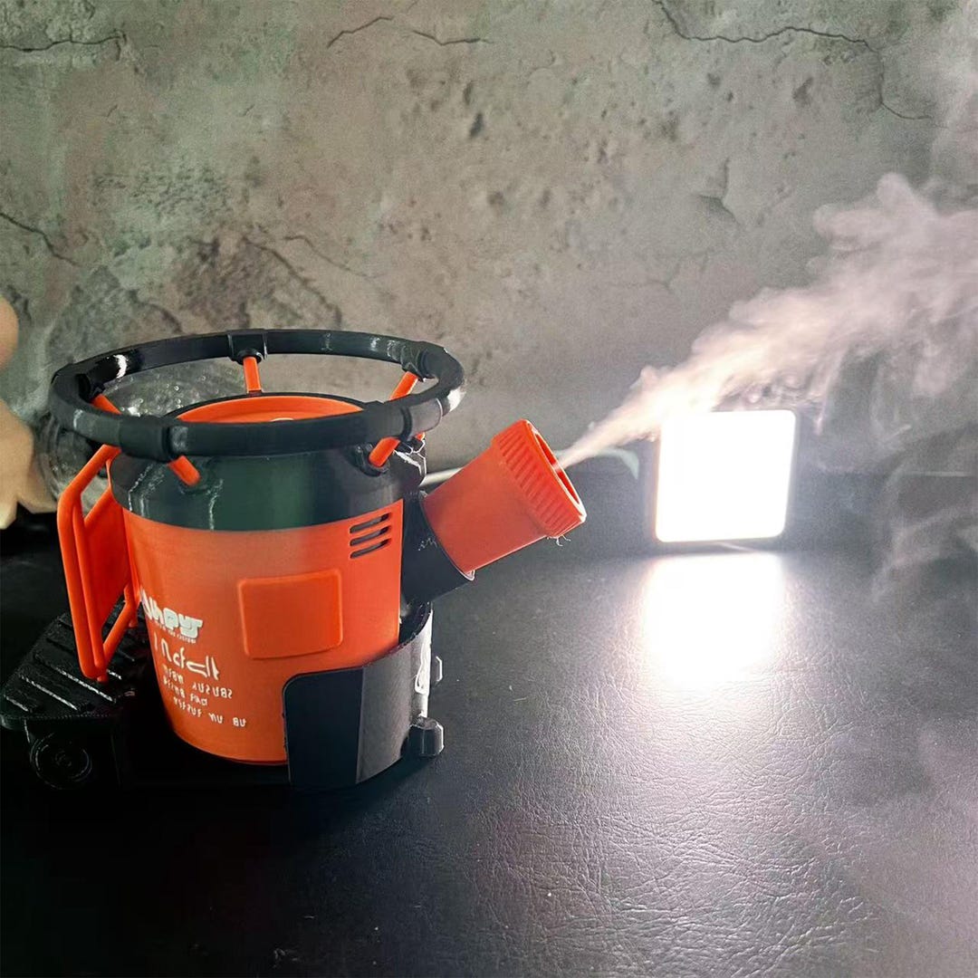 Splatoon Ink Tank Humidifier 3D Printed USB Diffuser Cool Gamer Desk ...