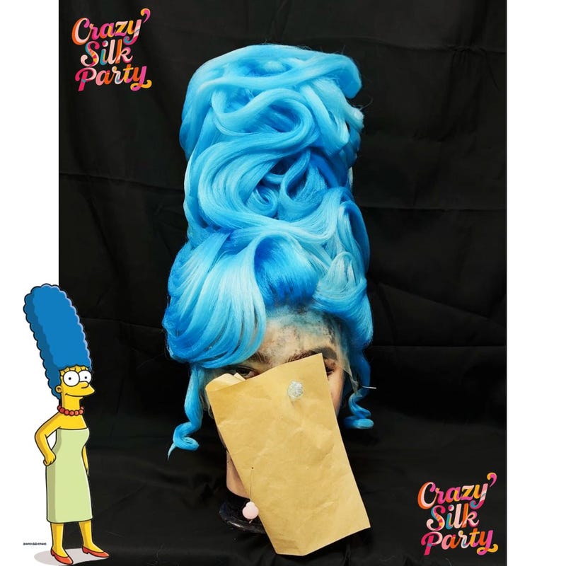 Marge Simpson Wig - Etsy
