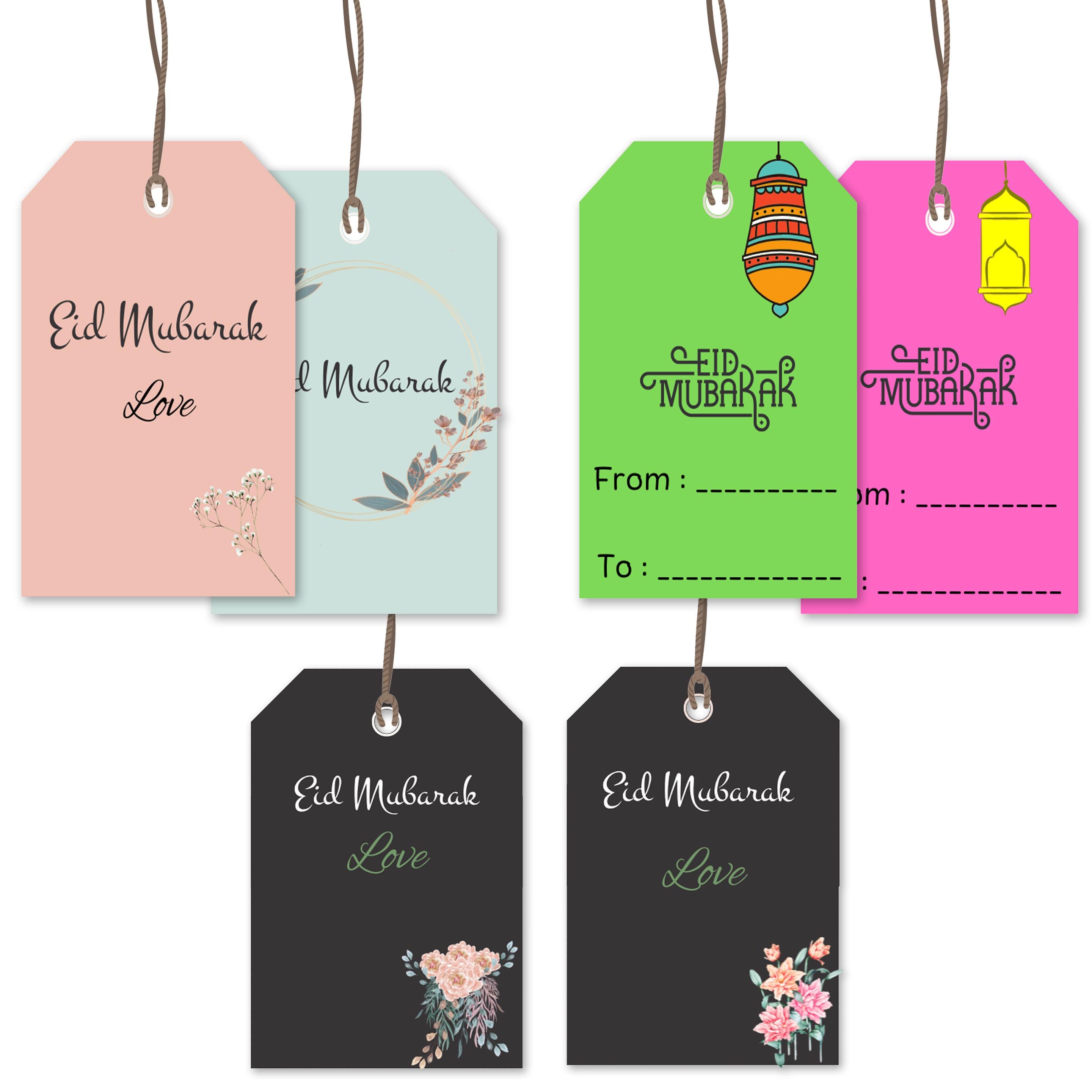 EID Gift Tags - Editable and Printable Unique Eid Gift Tags - Printable ...