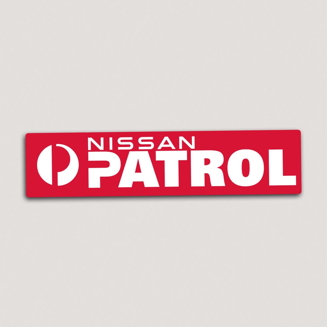 NISSAN PATROL STICKER - Etsy