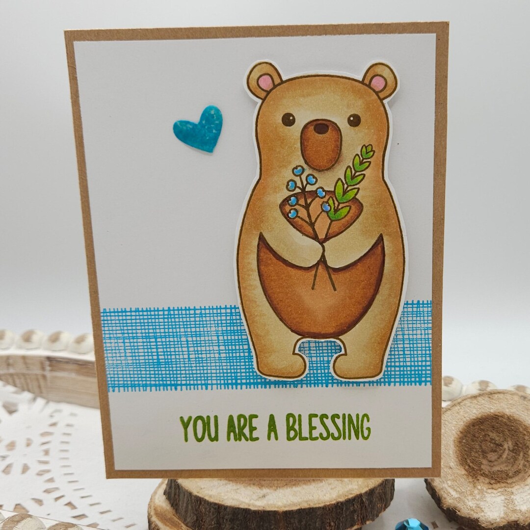 Thank You Card, Greeting Card, Blank Card, Blessing Card, Your a ...