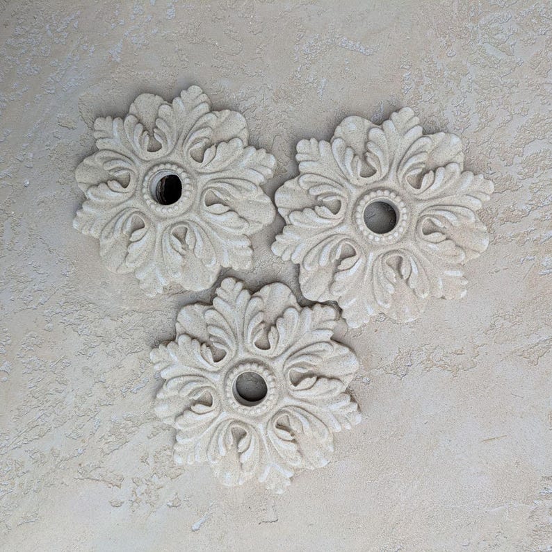 Water Spout Rosette 5.1/4" Pool Water Feature Wall Fountain Emitter ...