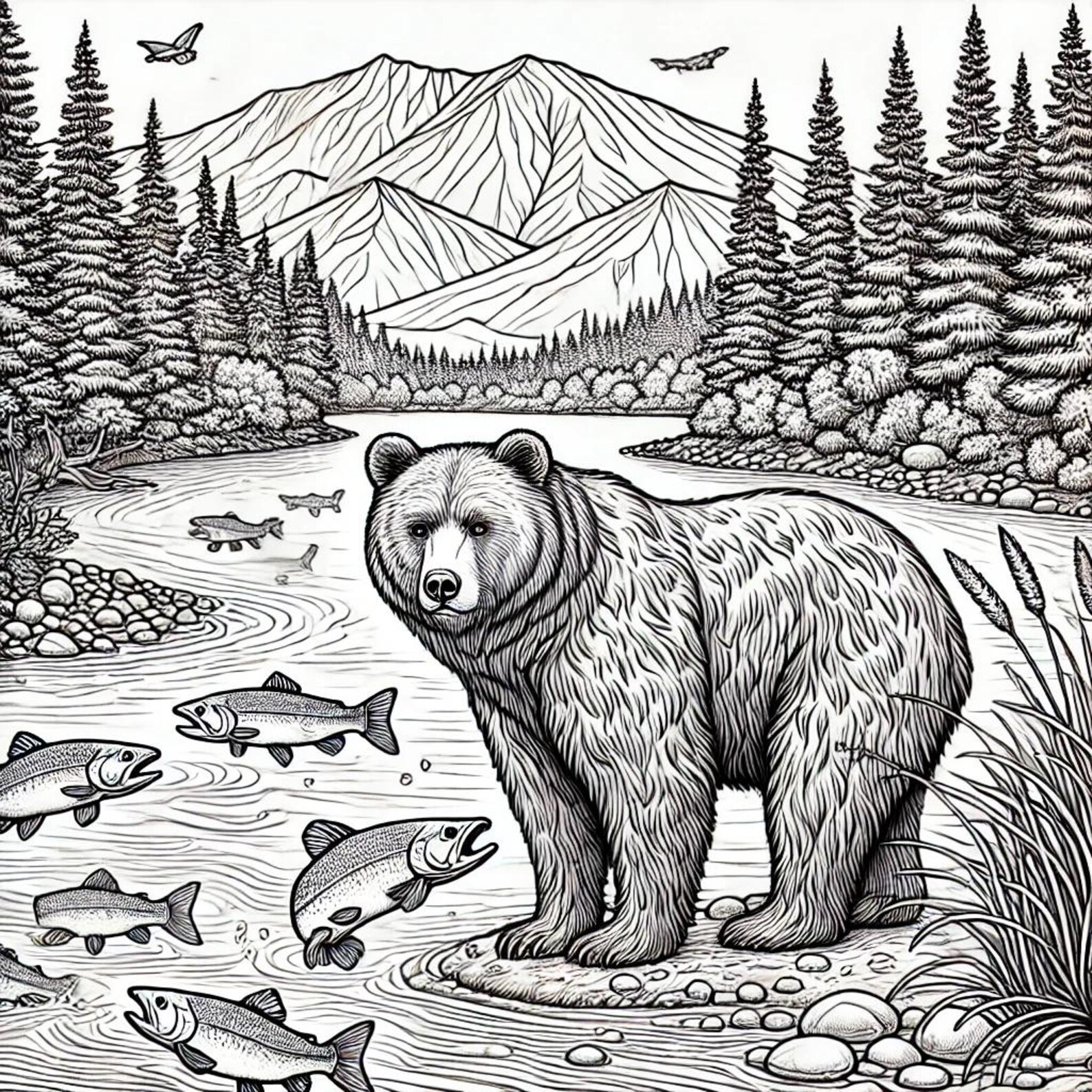 Alaska Coloring Book - Etsy