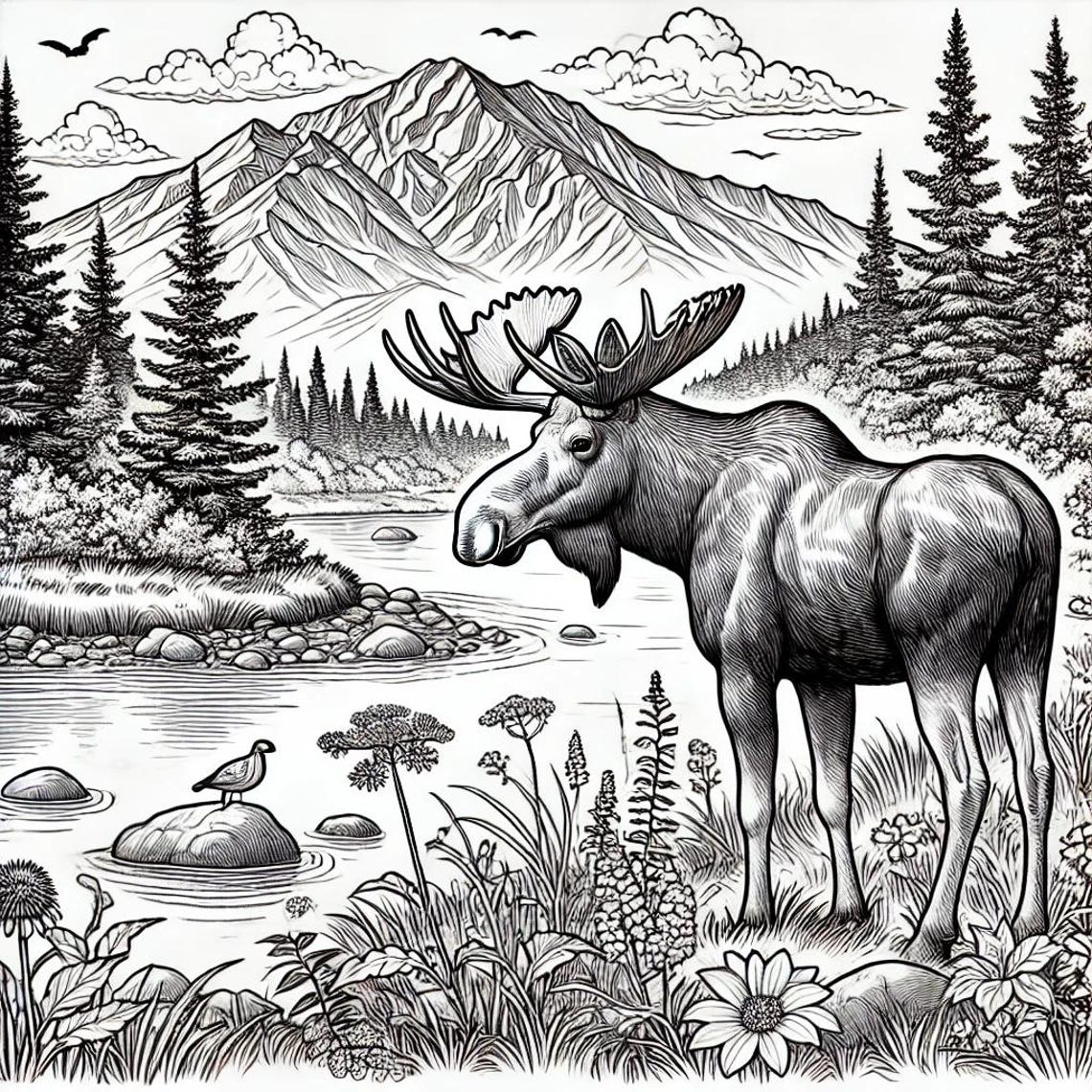 Alaska Coloring Book - Etsy