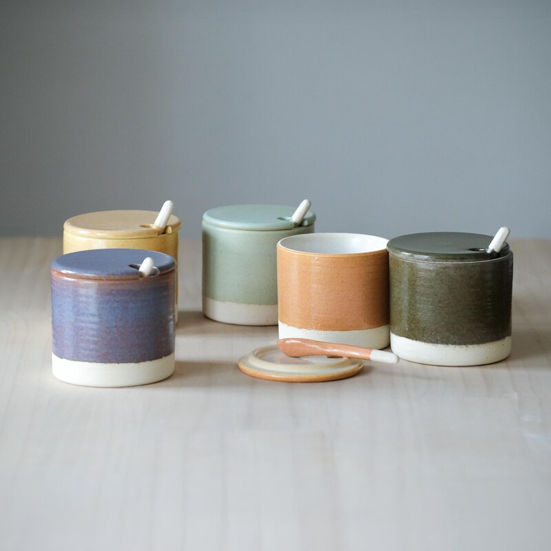 Artisan Ceramic Container - Etsy